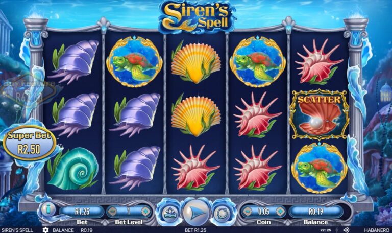 Sirens Spell Slot Review and Demo Game | South Africa